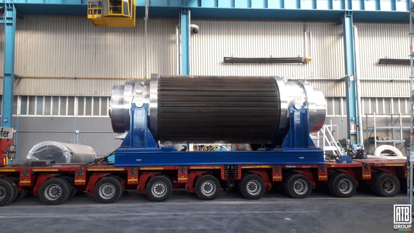 Containers for the transport of radioactive waste