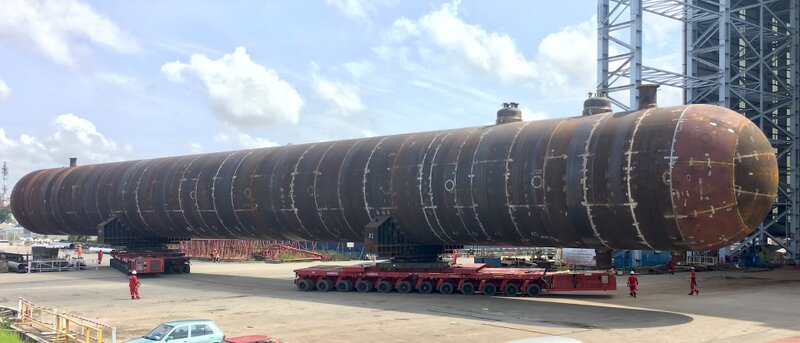 Bullet tank for Petronas Rapid Project - Malaysia